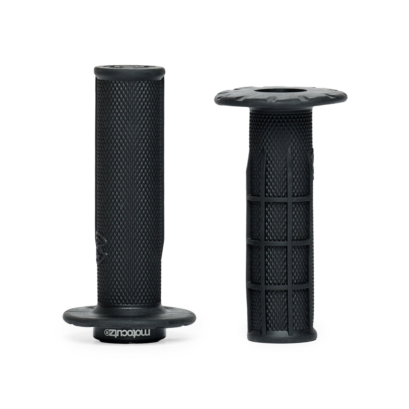 Universal Half Waffle Single Side Bolt-On Grips Black – MotocutzMX