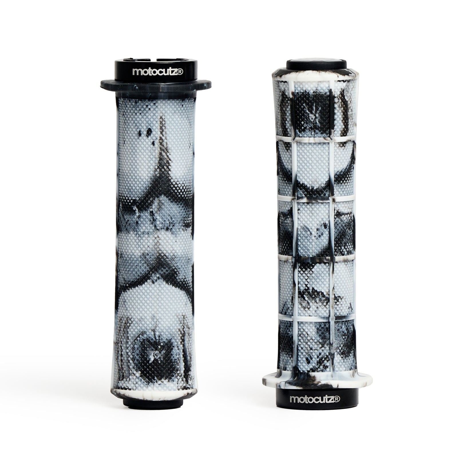 Mid Flange Bolt-On Grips White Dye – MotocutzMX