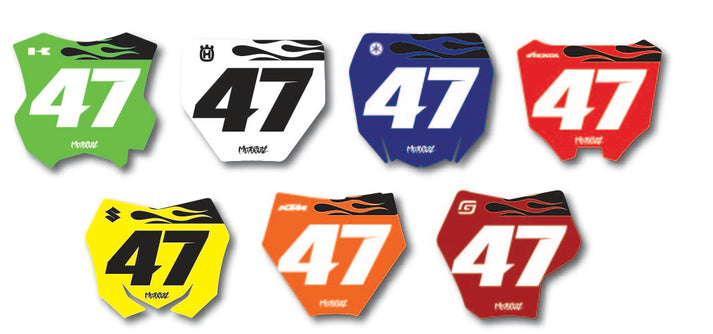 3" MINI PLATES - Style 2 – MotocutzMX